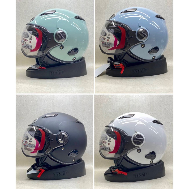 Jual Helm KYT Elsico Solid - KYT Helm Retro | Shopee Indonesia