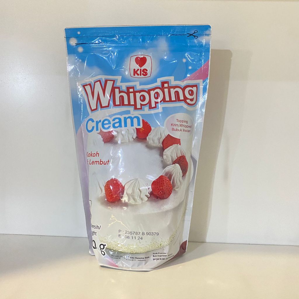 Jual WHIP CREAM BUBUK merk KIS - KIS WHIP CREAM POWDER 900gr | Shopee ...