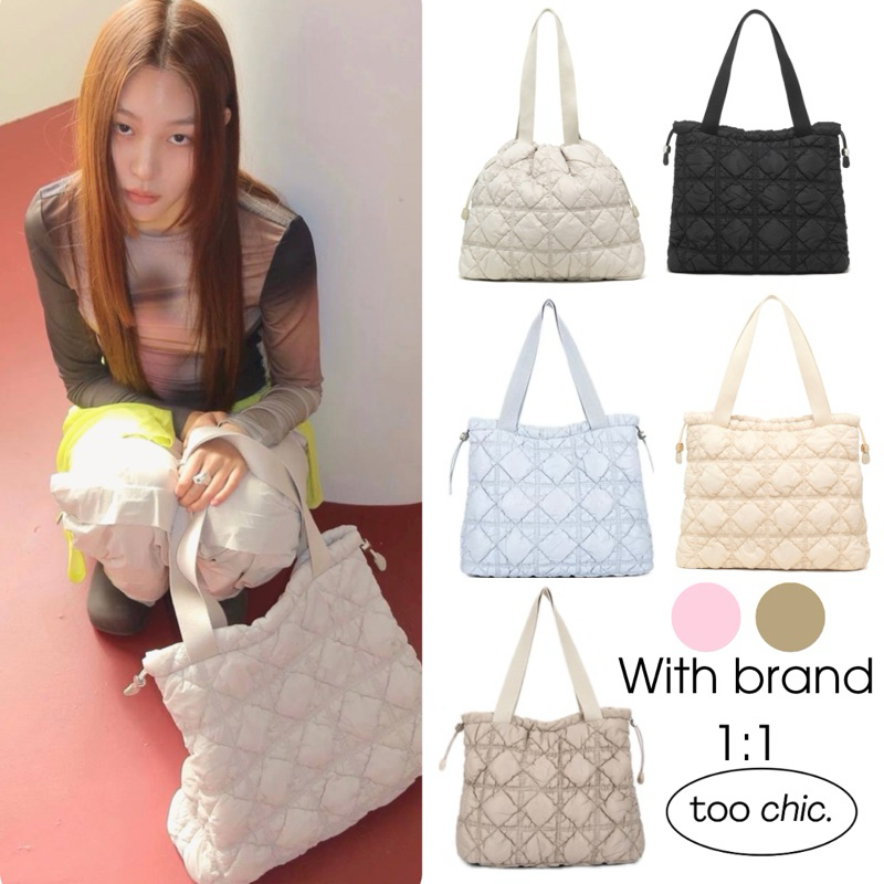 Jual [READYSTOCK] 시크 — #TCC488 weekender c*rlyn drawstring bag with ...