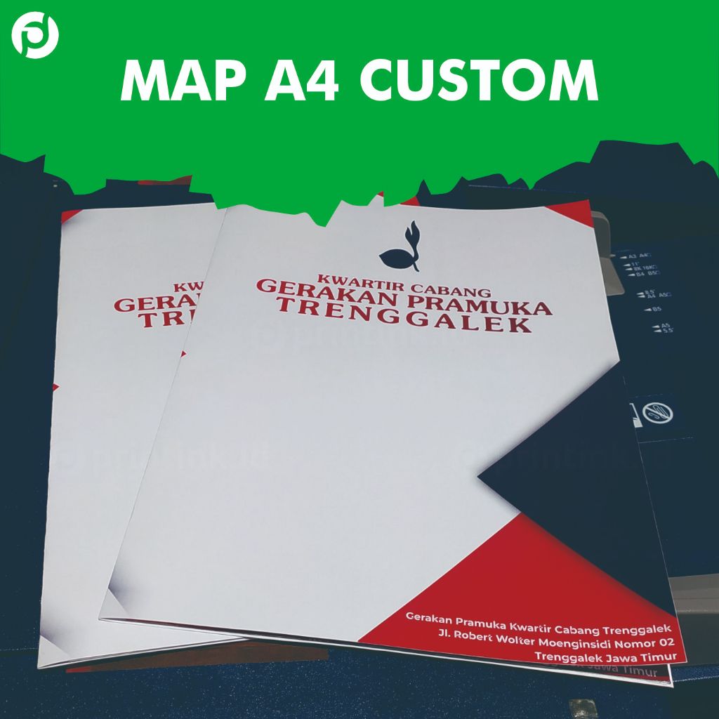 Jual CETAK MAP FOLDER/STOP MAP A4 Map Sekolah / Kantor Custom | Shopee ...