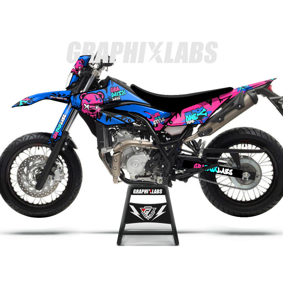 Jual DECAL WR 155R DESAIN DOODLE DRIP - DECAL STICKER FULLBODY - DECAL ...