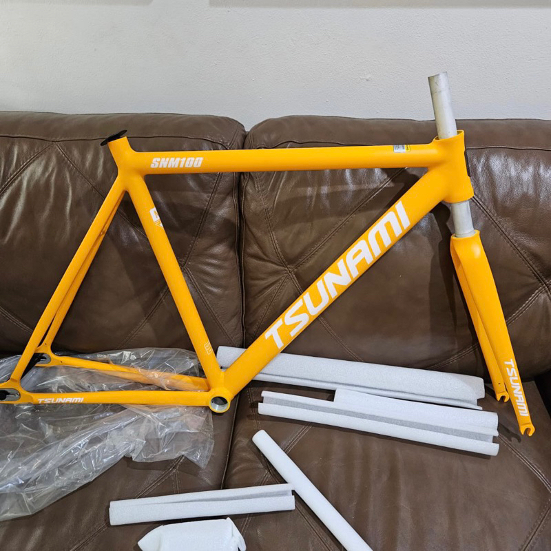 Jual Frame Sepeda Fixie Tsunami Bike SNM100 Alloy | Shopee Indonesia