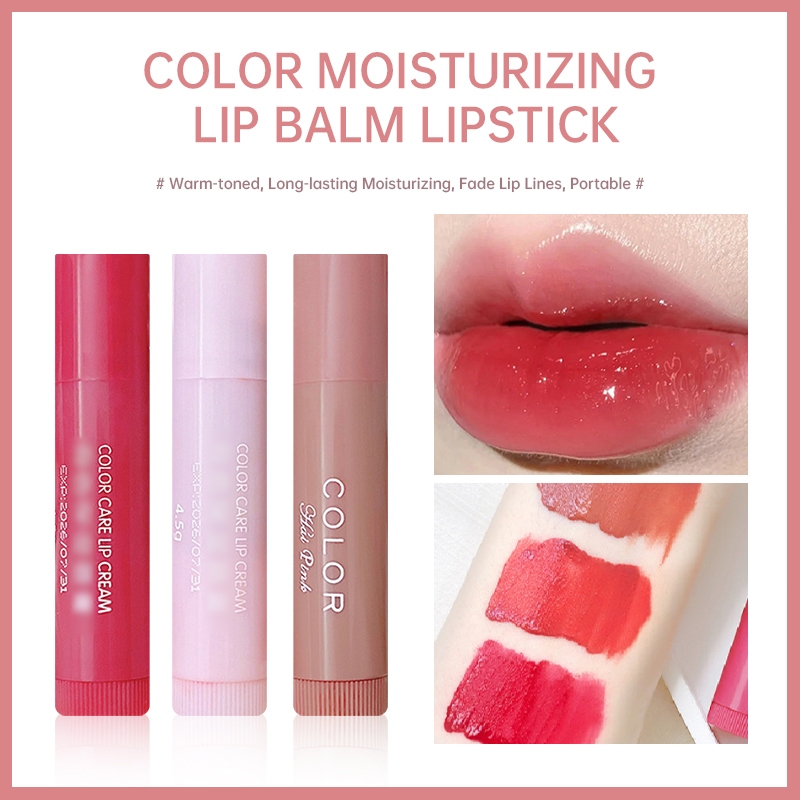 Jual 【COD】HAIPINK Creamy Lipstik Lip Balm Moisturaizing Melembabkan ...