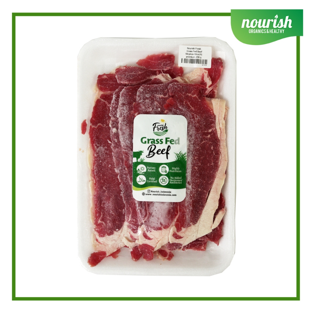 Jual Grass Fed Beef PS STRIPLOIN SLICE PREMIUM (Daging Grassfed Halal ...