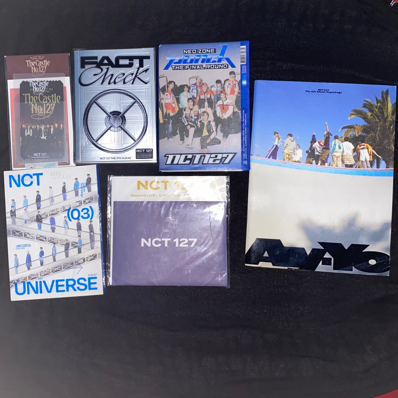 Jual ALBUM NCT 127 OFFICIAL MD MERCHANDISE AY-YO FACT CHECK NEOZONE ...