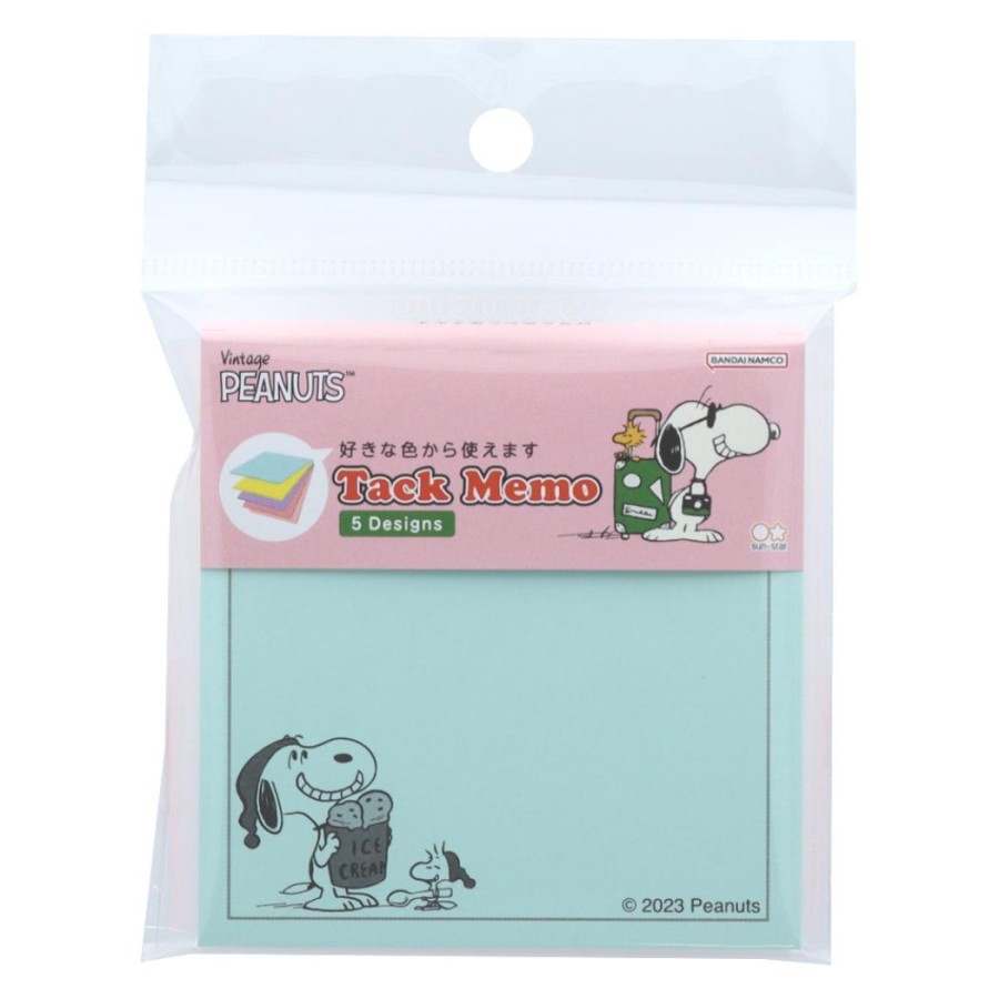 Jual Tack Memo Sticky Note Peanuts Snoopy American Taste Limited ...