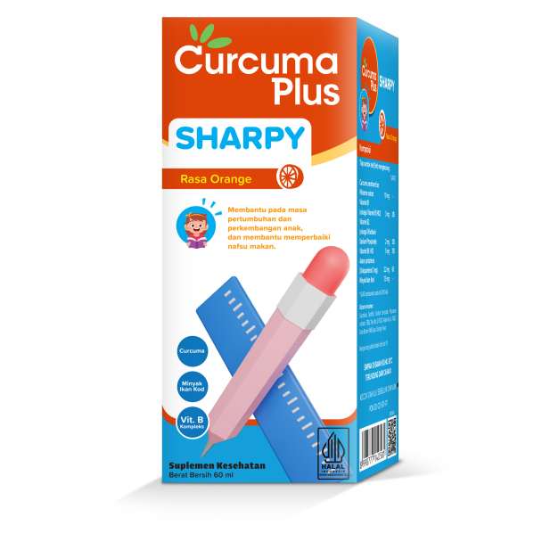 Jual CURCUMA PLUS SHARPY SIRUP 60 ML (BIRUUUU) | Shopee Indonesia