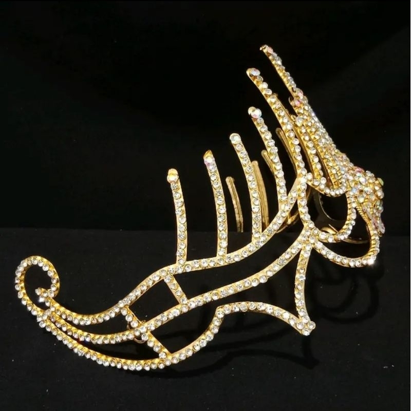 Jual Siger Model Cirebon / Mahkota Pengantin Cirebon Warna Gold (Az ...