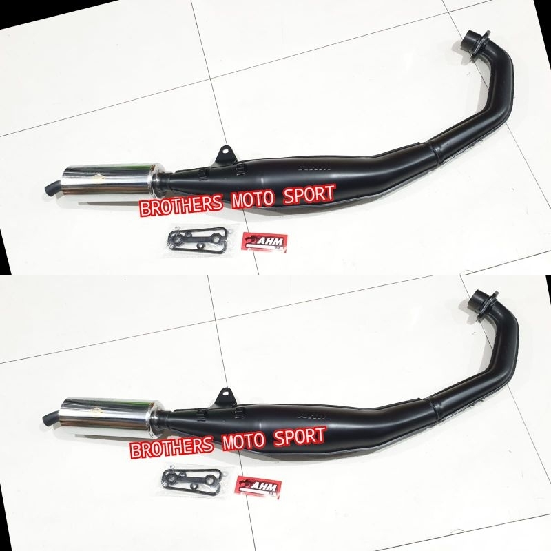 Jual knalpot ahm satria 2tak knalpot standar racing satria 120R satria ...