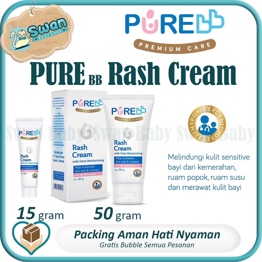 Jual PURE BB Rash Cream 50gr / Perawatan Kulit Bayi | Shopee Indonesia