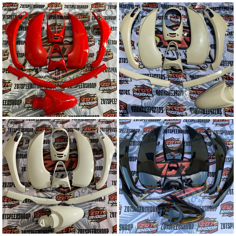 Jual Cover body set scoopy fi 2013 2014 2015 2016 set body scoopy fi ...