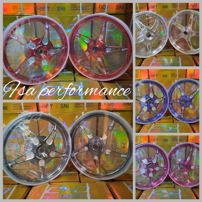 Jual VELG DELKEVIC TERBARU 2024 BINTANG PALANG 5-TO BEAT / SCOOPY ...