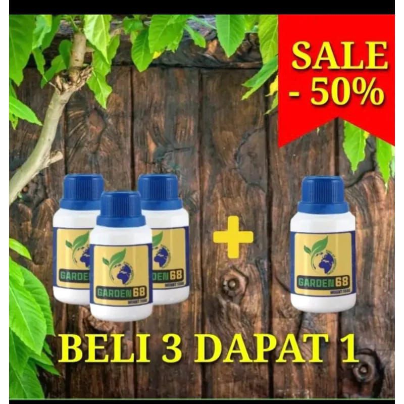 Jual Smart Garden Serbuk Putih-Garden68 Vitamin Tanaman BELI 3 FREE 1 ...