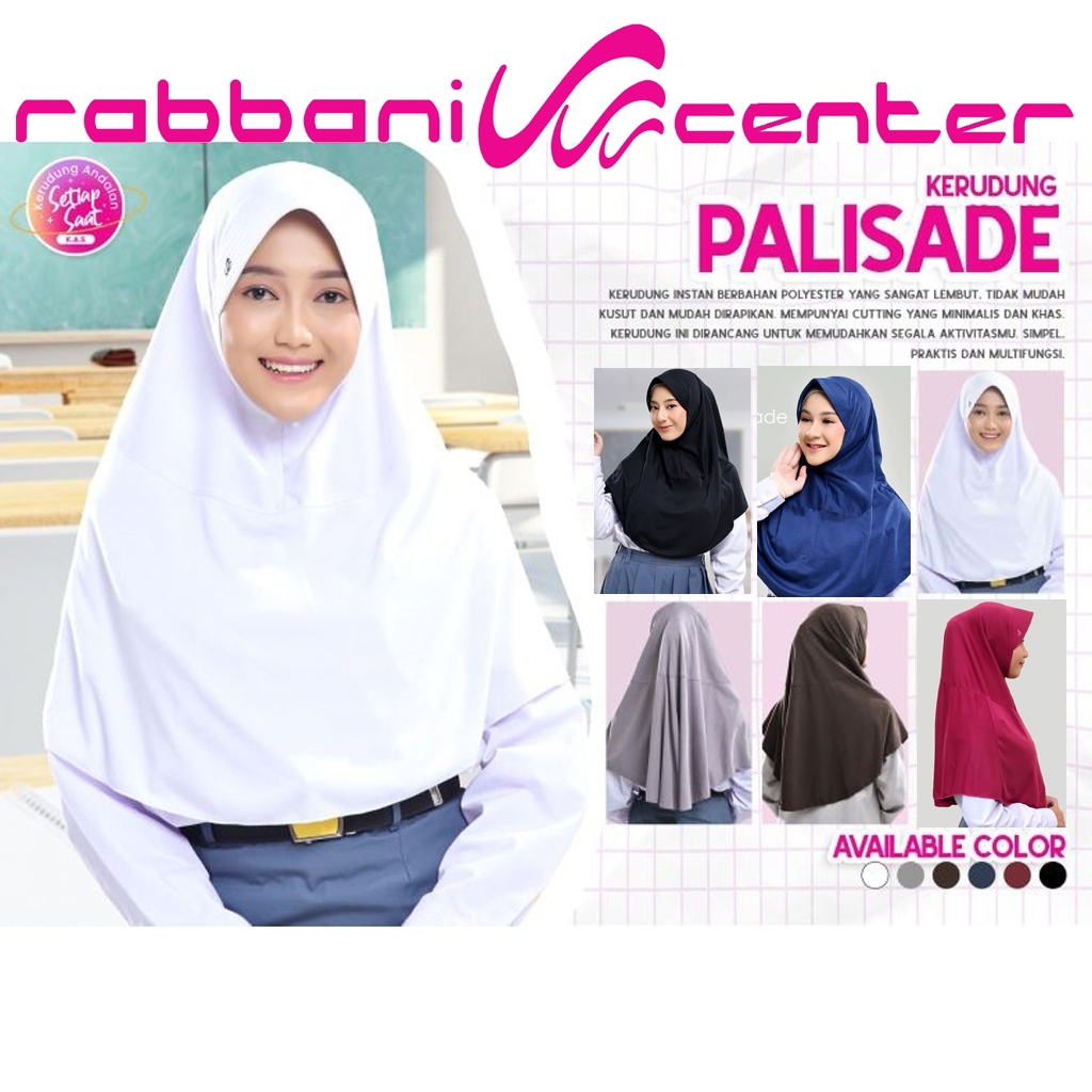 Jual Rabbani - Kerudung Palisade Jilbab Sekolah polos simple | Shopee ...