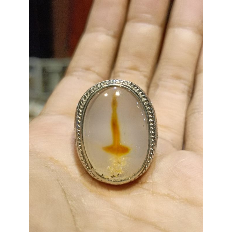 Jual BATU AKIK ANGGUR MOTIF KERIS KUNING SUPER | Shopee Indonesia