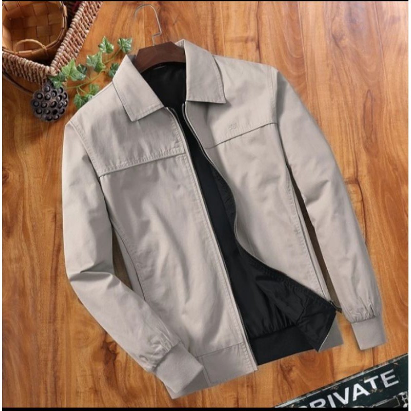 Jual Jaket Semi Jas Formal Terbaru Bahan Canvas Size M L XL XXL ...