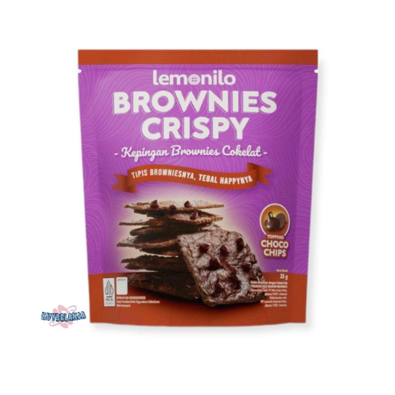 Jual Lemonilo Brownies Crispy chocochips 35g | Shopee Indonesia