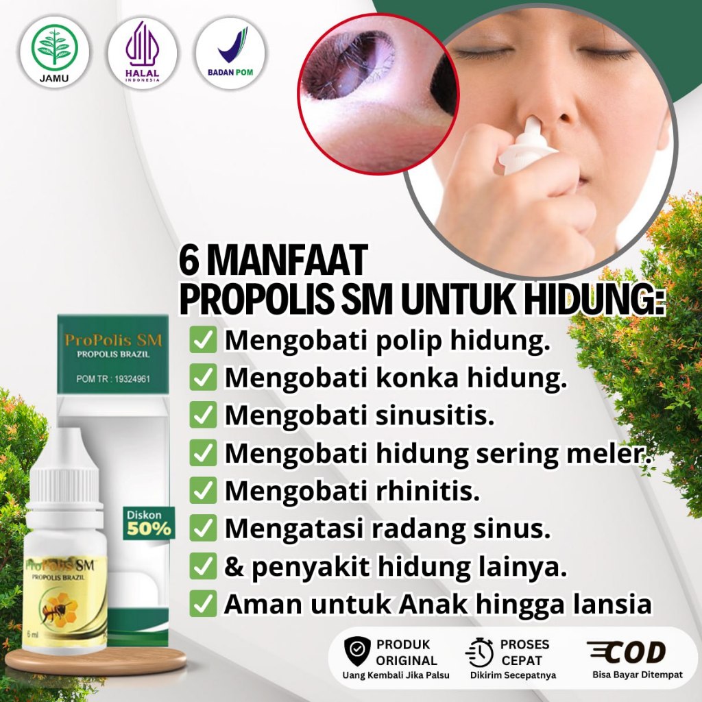 Jual Obat Polip Hidung, Benjolan Didalam Hidung, Tetes Polip hidung ...