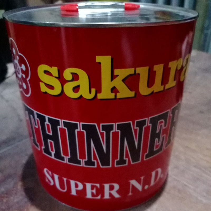Jual Thinner Thiner ND Cat Besi Kayu Pengencer Cat Besi Galon | Shopee ...