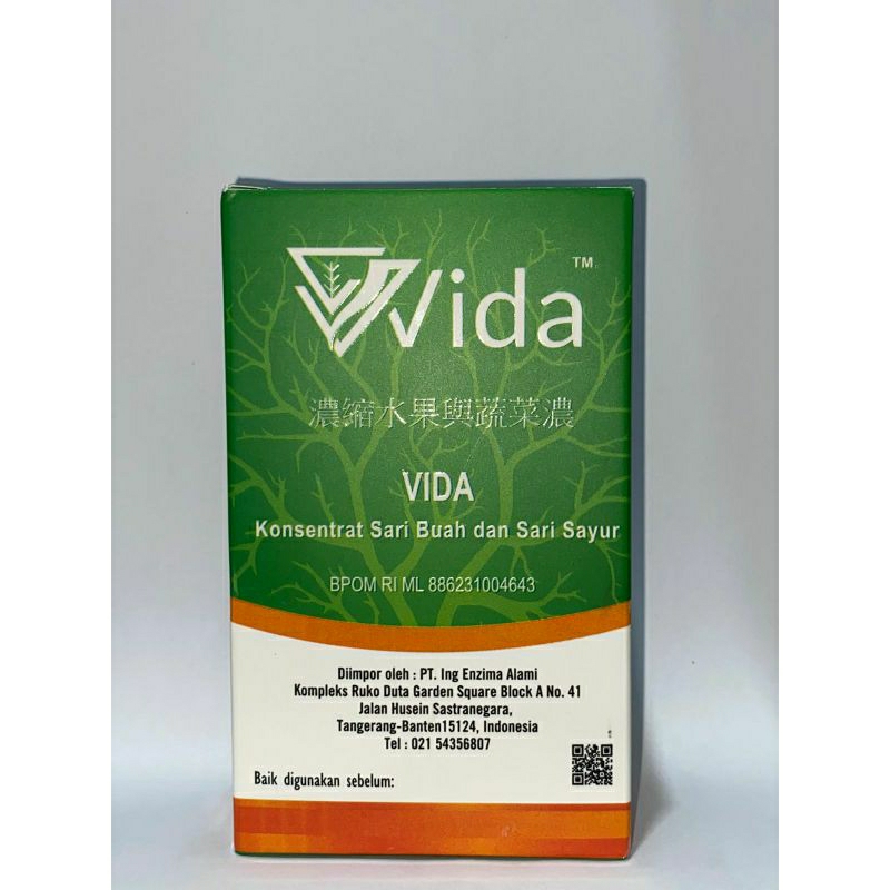 Jual Vida Sachet Konsentrat Sari Buah dan Sari Sayur 10 x 15ML | Shopee ...