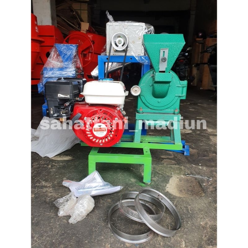 Jual [Mesin Selepan Multifungsi 2in1] Mesin Selepan Penepung Kopi Beras ...