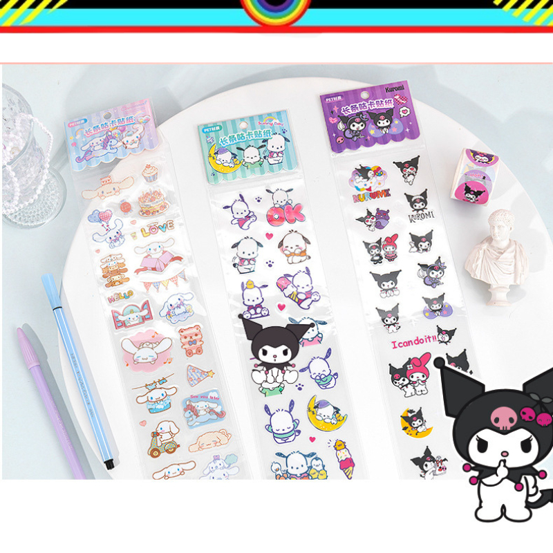 Jual STIKER PANJANG 750 SANRIO | STIKER JURNALING | DIARY STICKER ...
