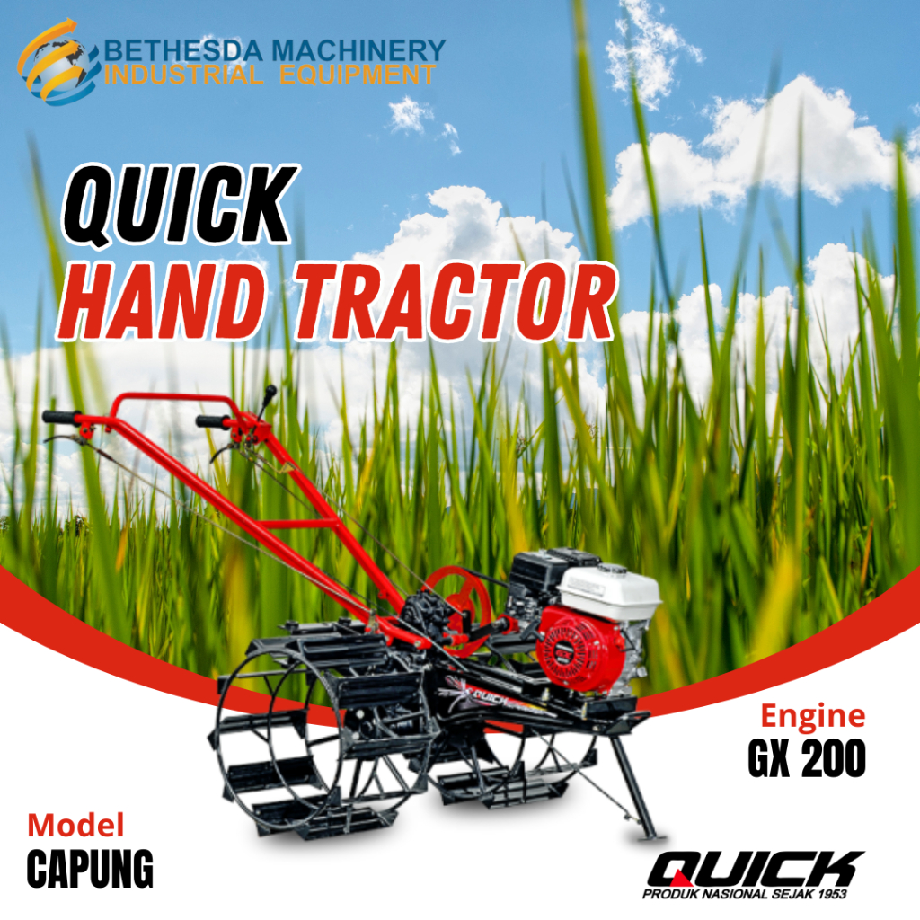 Jual Cultivator Mini Quick Capung Honda GX 200 | Shopee Indonesia