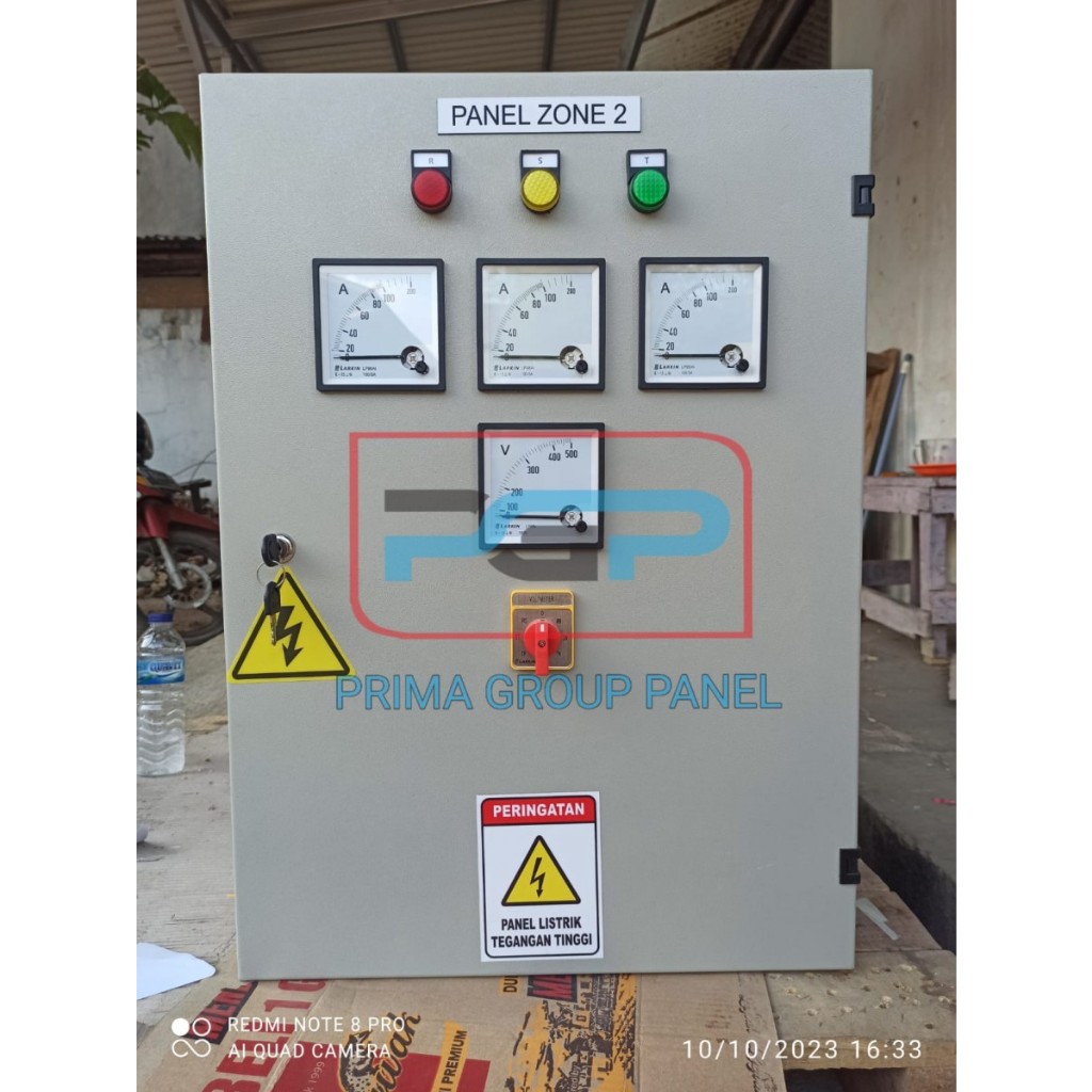 Jual Panel Listrik Main Distribusi Panel (MDP) 3Phase 100A Schneider ...