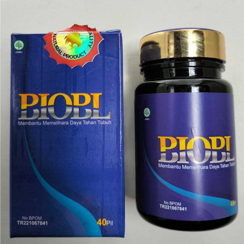 Jual BioBL Pil Hitam Ajaib Herbal isi 40 Pil - Bio Bl Original Asli ...