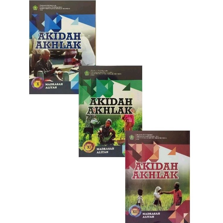 Jual AKIDAH AKHLAK MADRASAH ALIYAH KELAS 10,11,12 | Shopee Indonesia