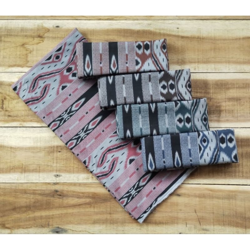 Jual Ad Set Kain Batik Printing Songket Dan Embos Seragam Bridesmaid ...