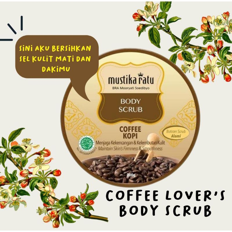 Jual Mustika Ratu Body Scrub COFFEE 200gr | Shopee Indonesia