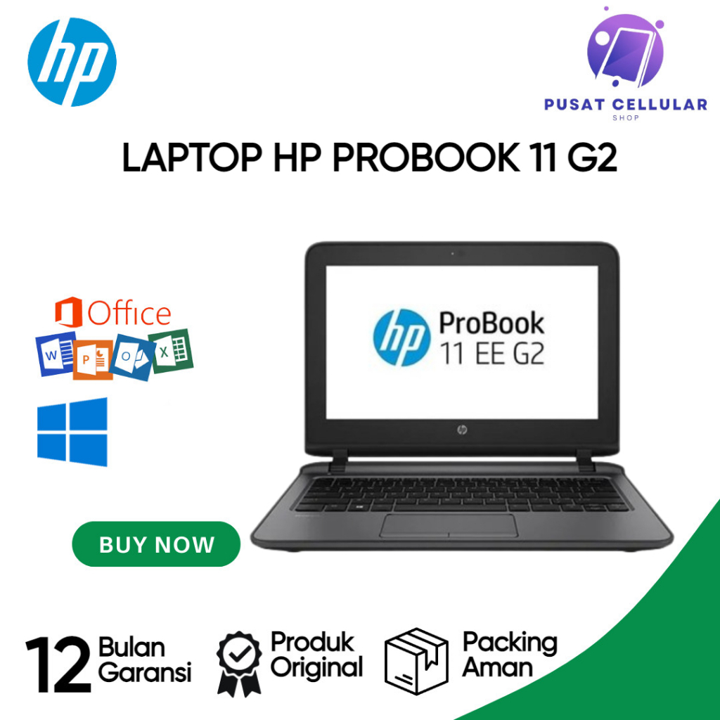 Jual LAPTOP HP PROBOOK 11 G2 TOUCHSCREEN CORE i3 GEN 6 /RAM 8GB/512GB ...