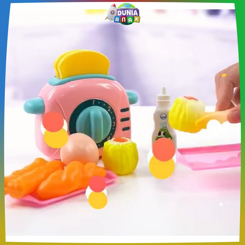 Jual Mainan Edukasi Anak Alat Pemanggang Roti / Mainan Pretend Play ...