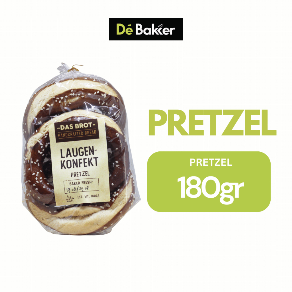 Jual De Bakker Bread Laugent Konfect Pretzel Roti Rendah Kalori ...