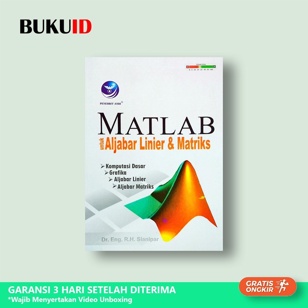 Jual Buku Matlab Untuk Aljabar Linier dan Matriks - Original | Shopee ...