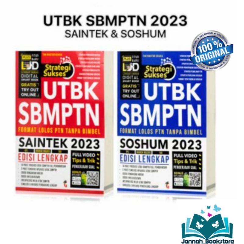 Jual BUKU UTBK SNBT SBMPTN SOSHUM SAINTEK 2023 - STRATEGI SUKSES UTBK SBMPTN SOSHUM SAINTEK 2023 ...