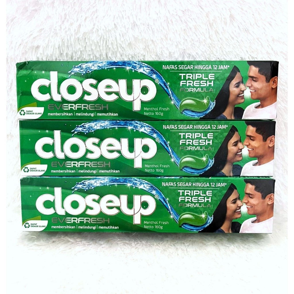 Jual Close Up Everfresh Odol Pasta Gigi 160gr | Shopee Indonesia