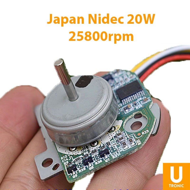 Jual Dinamo motor Japan Nidec 20W 25800rpm brushless (8366) | Shopee ...