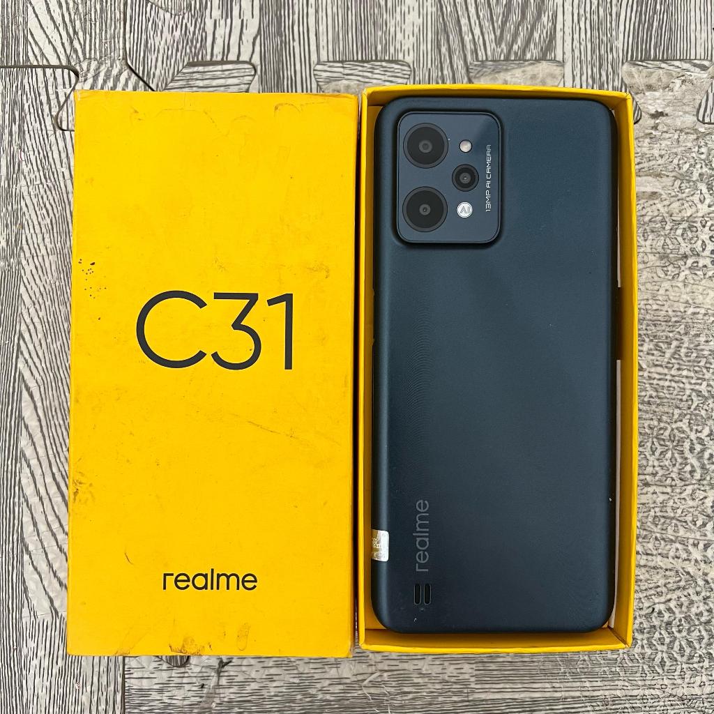 Jual Realme C31 4/64 Second Fullset Bekas Resmi | Shopee Indonesia