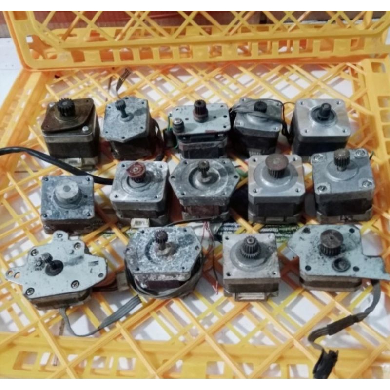 Jual motor stepper bekas printer jual oprekan diy experimen boskuh | Shopee Indonesia