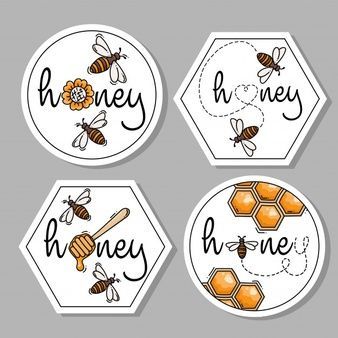 Jual Stiker MADU ASLI Cetak Stiker Label Kemasan MADU BUZZGELL Stiker ...