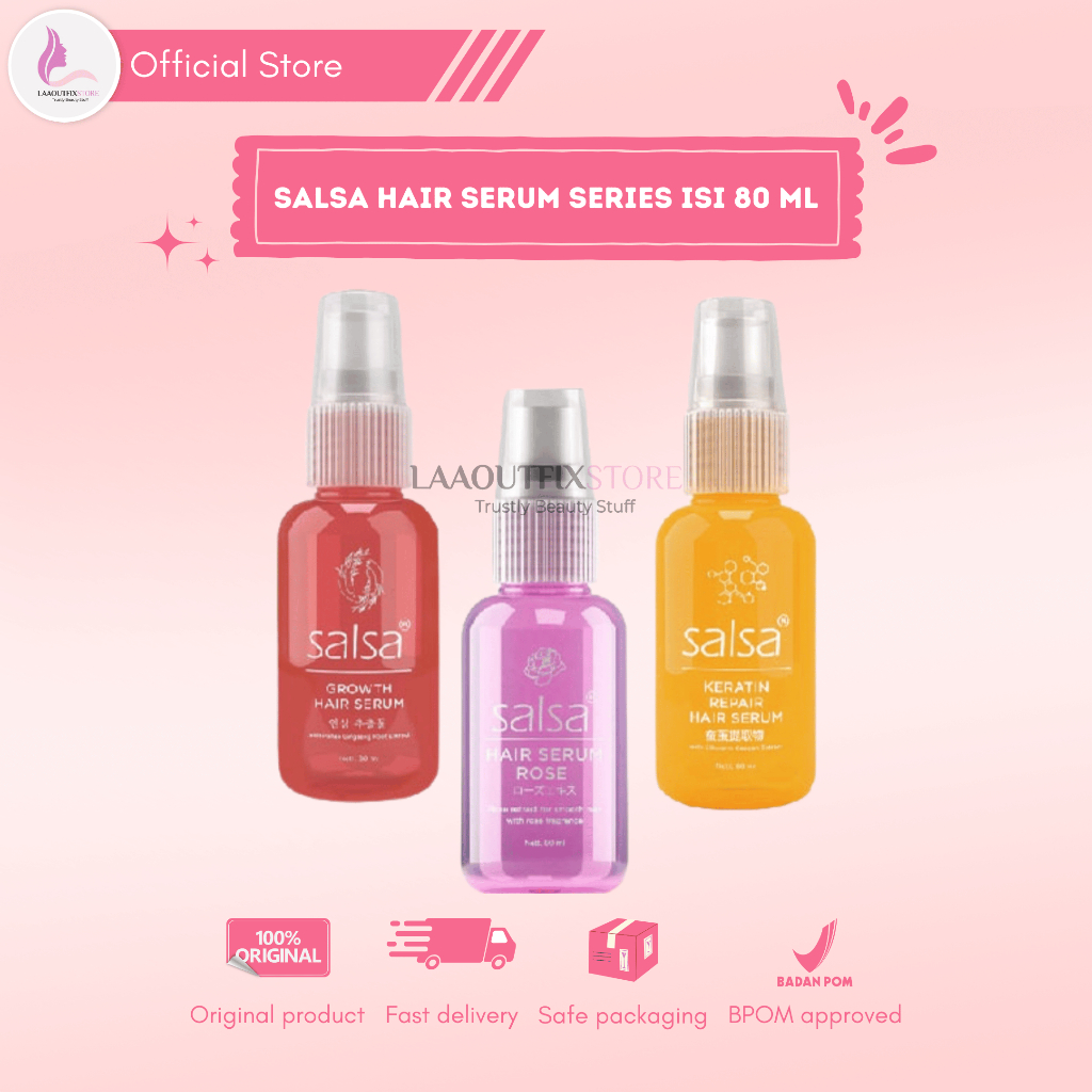 Jual SALSA HAIR SERUM SERIES ISI 80 ML | Shopee Indonesia