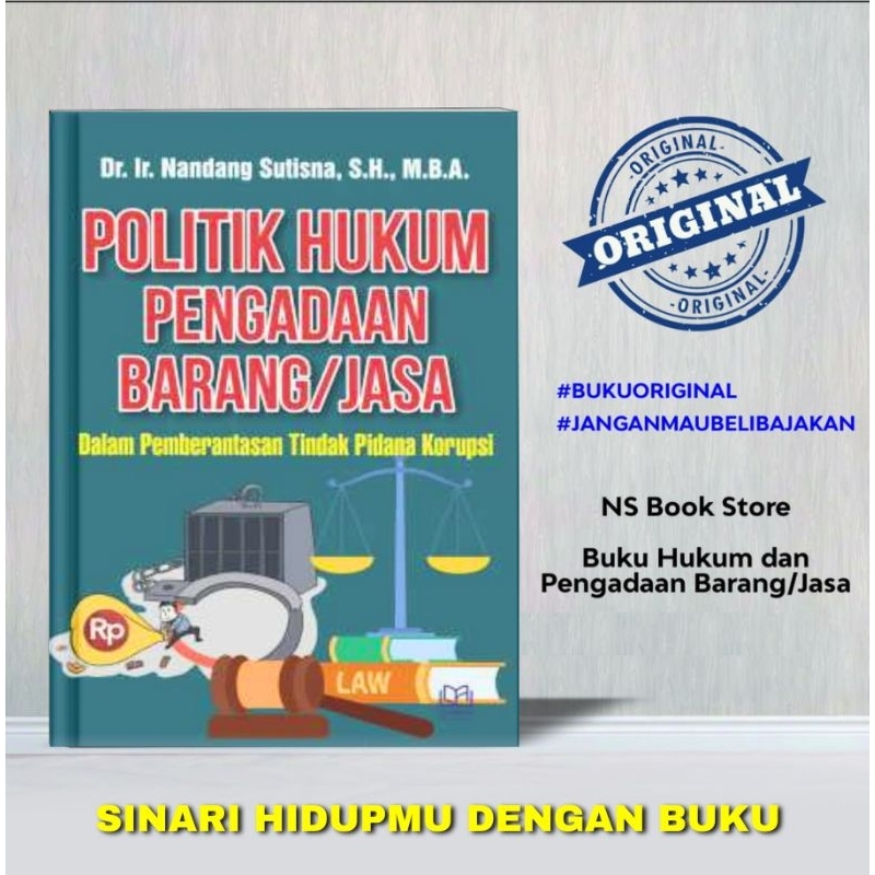 Jual BUKU "POLITIK HUKUM PENGADAAN BARANG/JASA" | Shopee Indonesia