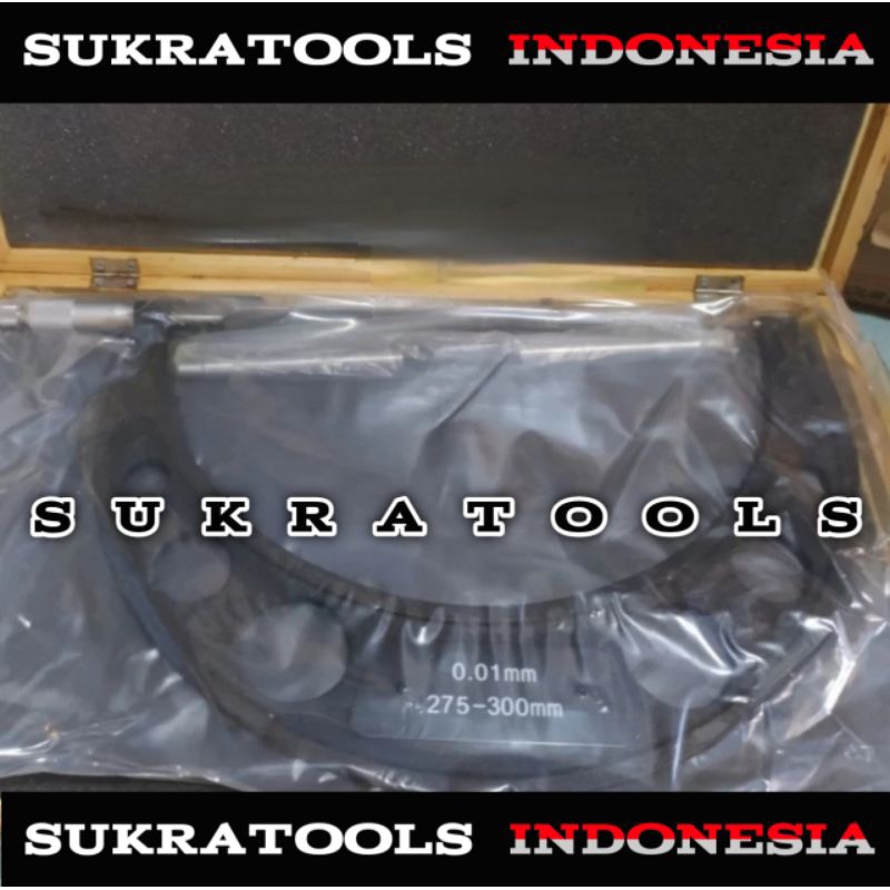 Jual Micrometer Outside Size 275 - 300mm Alat Ukur Ketebalan Diameter ...
