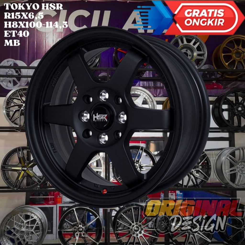 Jual Velg Mobil Ring 15 HSR TOKYO R15 UNTUK AVANZA , GALANT , AGYA , MOBILIO | Shopee Indonesia