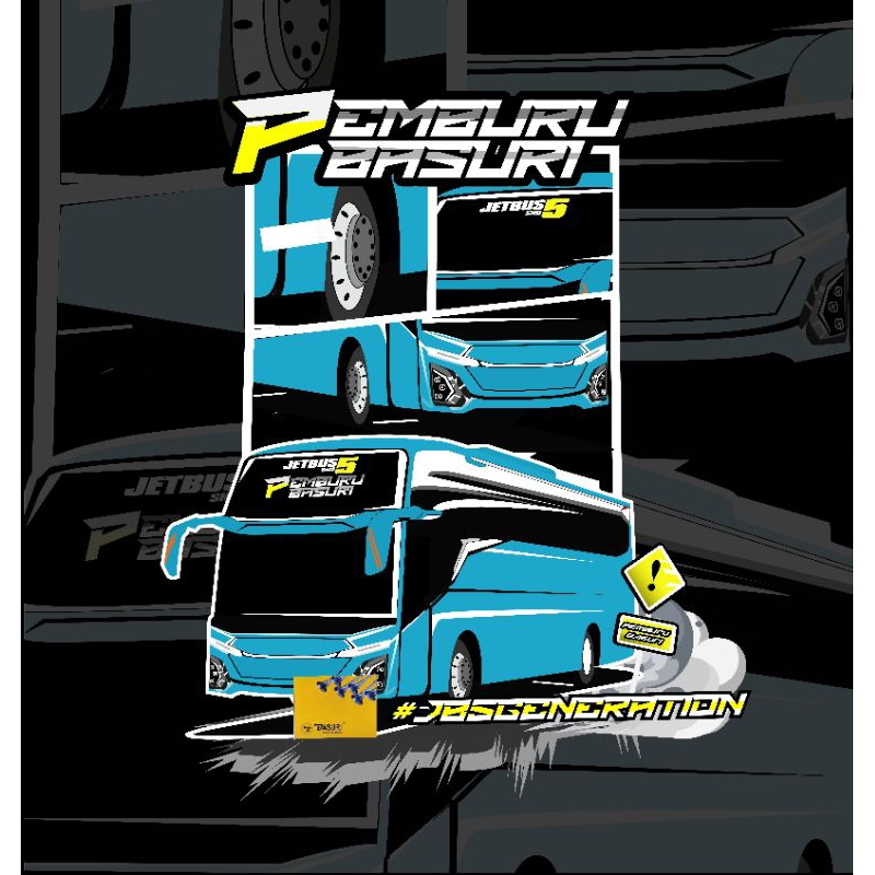 Jual STIKER BUS "PEMBURU BASURI" JB5 EDITION | Shopee Indonesia
