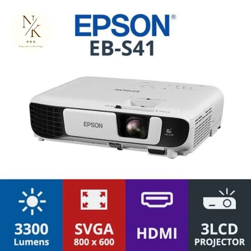 Jual Epson Eb s41 / proyektor epson eb s41 3300 lumen | Shopee Indonesia