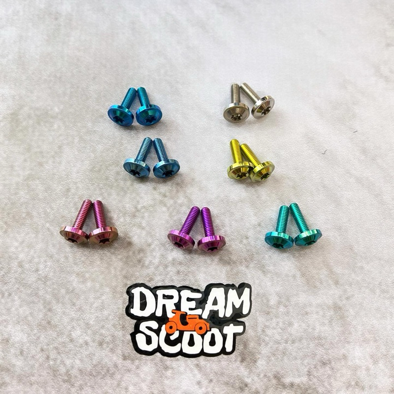 Jual Baut Titanium Behel & Lubang Dasi Vespa matic Vespa Sprint Vespa ...