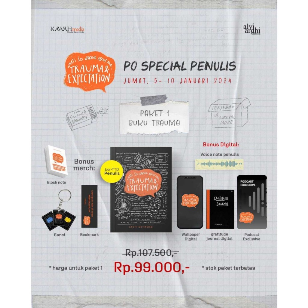 Jual Buku What So Wrong About Your Trauma & Expectation - Ardhi Mohamad ...